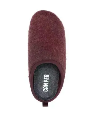 Camper Wabi Wool Slippers - Brown