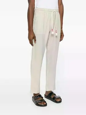 MC2 SAINT BARTH Straight-leg Linen Trousers