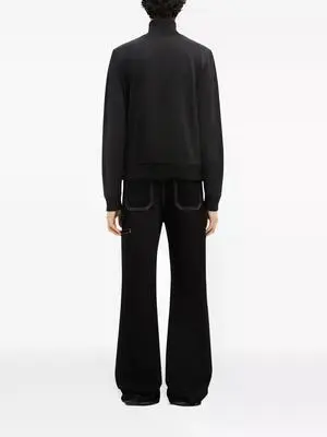 COURREGES Logo-embroidered Jersey Jacket