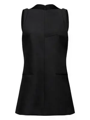 MAISON MARGIELA Sleeveless Mini Dress - Black