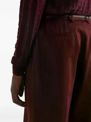 Dolce & Gabbana Folded-edge Trousers