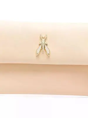 Patrizia Pepe Fly Clutch Bag - Neutrals