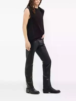 COURREGES Draped-detail Tank Top