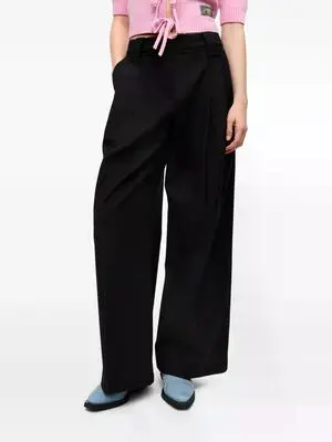 GANNI Pleat-detail Trousers