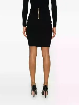 Balmain Button-embellished Mini Skirt