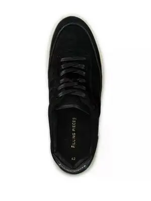 Filling Pieces Suede Lace-up Sneakers - Black