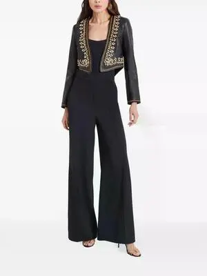 TEMPERLEY LONDON Salerno Embroidered Cropped Jacket