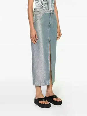 DARKPARK Erika Denim Midi Skirt
