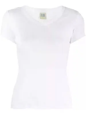 FLORE FLORE Jill Baby T-shirt - White