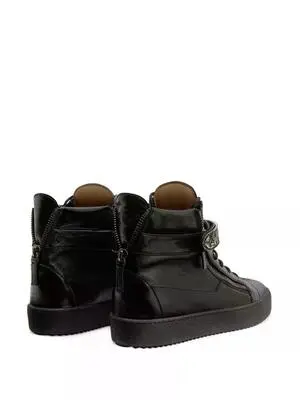 GIUSEPPE ZANOTTI Coby Deluxe Leather Mid-top Sneakers