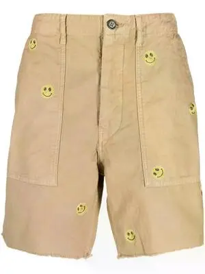 President's Smile-print Shorts - Neutrals