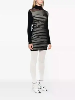 JEAN PAUL GAULTIER Striped Mini Dress