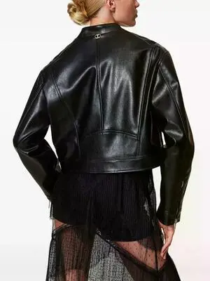 TWINSET Faux-leather Biker Jacket