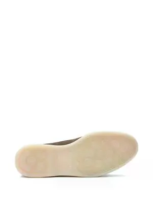 SCAROSSO Ludovic Suede Loafers - Brown