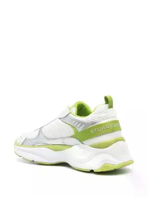 STUART WEITZMAN Panelled Lace-up Sneakers