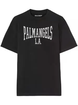 Palm Angels Logo-print Cotton T-shirt