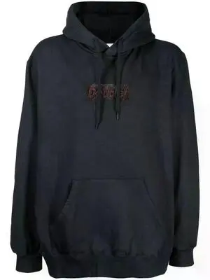 DOUBLET Logo-patch Cotton Hoodie