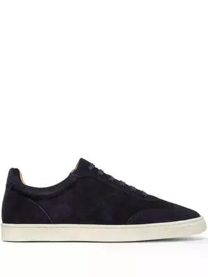 Brunello Cucinelli Logo-print Leather Sneakers