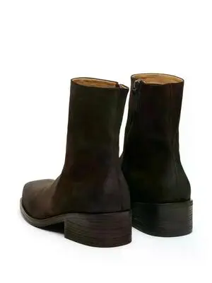 Marsèll 55mm Cassello Suede Ankle Boots - Brown