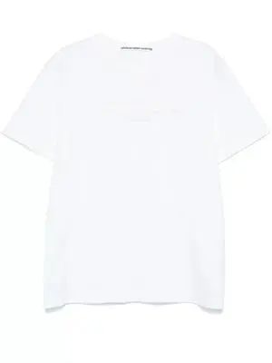 Alexander Wang Logo-embossed T-shirt
