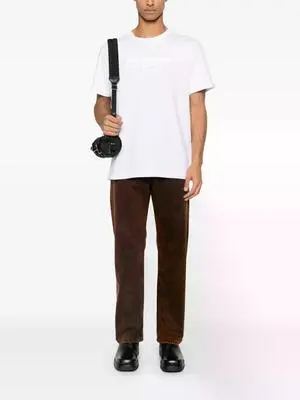 Alexander Wang Logo-embossed T-shirt