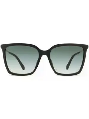 JIMMY CHOO Square Frame Sunglasses - Black