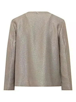 Herno Sequinned Jacket - Brown