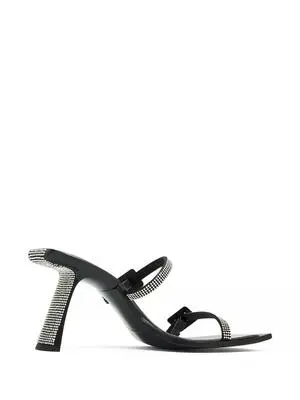Benedetta Bruzziches Embellished Square Toe Sandals