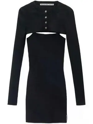 Alexander Wang Knitted Dress Set - Black