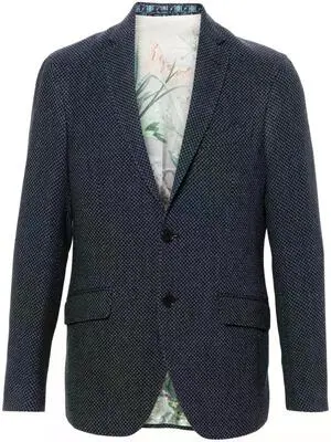 Etro Single-breasted Blazer - Blue