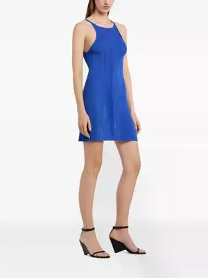 COURREGES Logo-embroidered Mini Dress