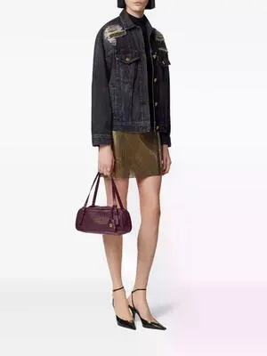 Versace Distressed Denim Jacket