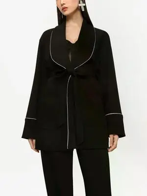 Dolce & Gabbana Kim Belted Pajama Shirt