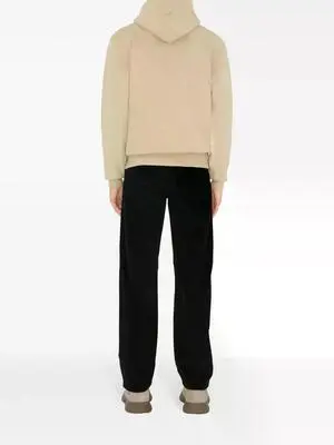 Burberry Check-pattern Patch Cotton Hoodie