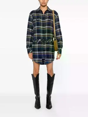 Dsquared2 Plaid Mini Dress