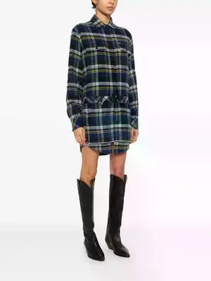 Dsquared2 Plaid Mini Dress