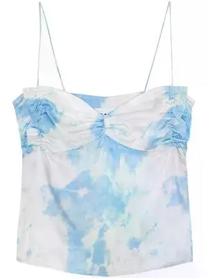 Ganni Tie Detailed Camis Tanks For Women