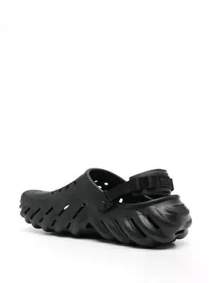 CROCS Echo Logo-embossed Clogs