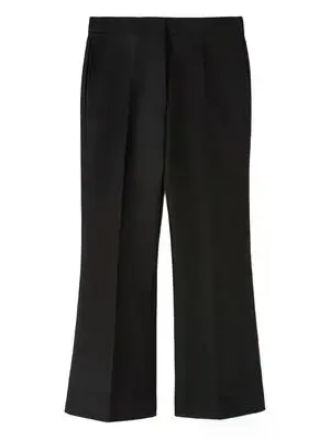 JIL SANDER Cotton Cropped Trousers