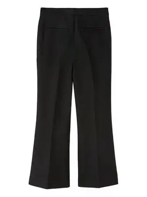 JIL SANDER Cotton Cropped Trousers