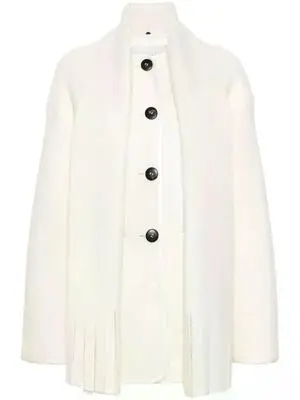 FORTE_FORTE Scarf-detail Coat