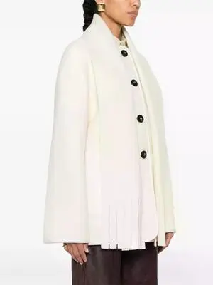 FORTE_FORTE Scarf-detail Coat