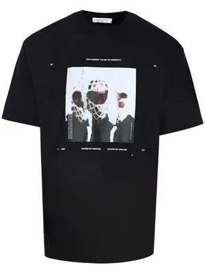 IH NOM UH NIT Graphic-print Cotton T-shirt - Black