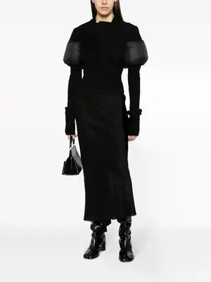 Rick Owens Cropped Panelled Jacket