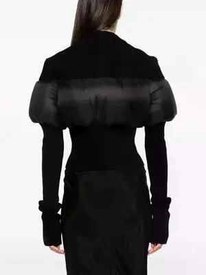 Rick Owens Cropped Panelled Jacket