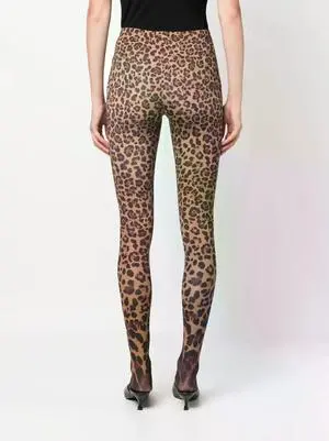 Valentino Garavani Leopard-print Tights