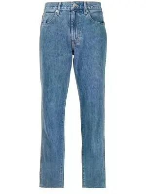 SLVRLAKE Hero High-rise Straight-leg Jeans