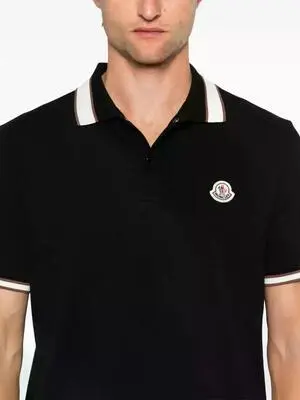 Moncler Logo-patch Polo Shirt