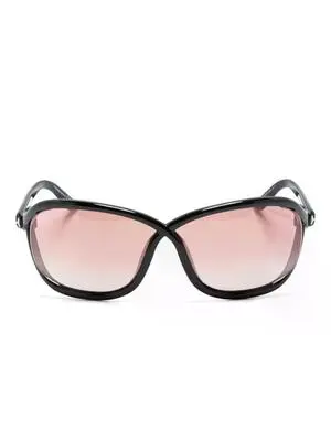 TOM FORD Fernanda Butterfly-frame Sunglasses - Black