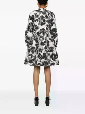 Stine Goya Anemone Jacquard Tier Mini Dress